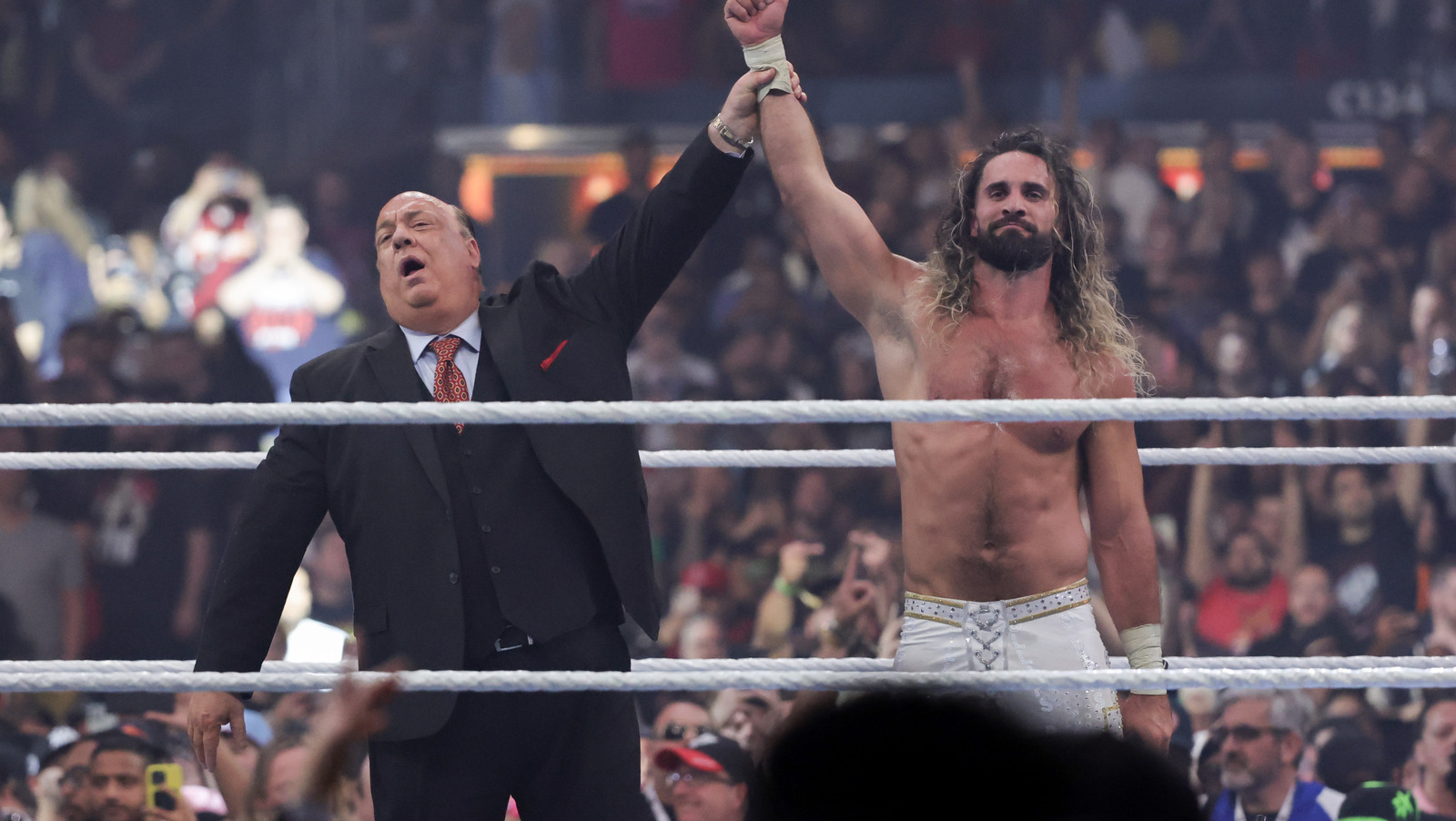 Paul Heyman shares comics celebrating his and Seth Rollins WWE WrestleMania 41 victory