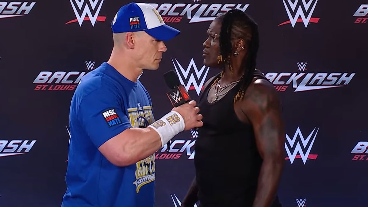 John Cena attacks R-Truth after WWE Backlash 2025