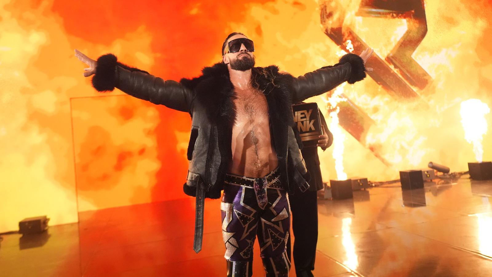 Seth Rollins Behind the Scenes of WWE Evolution after SNME Injury